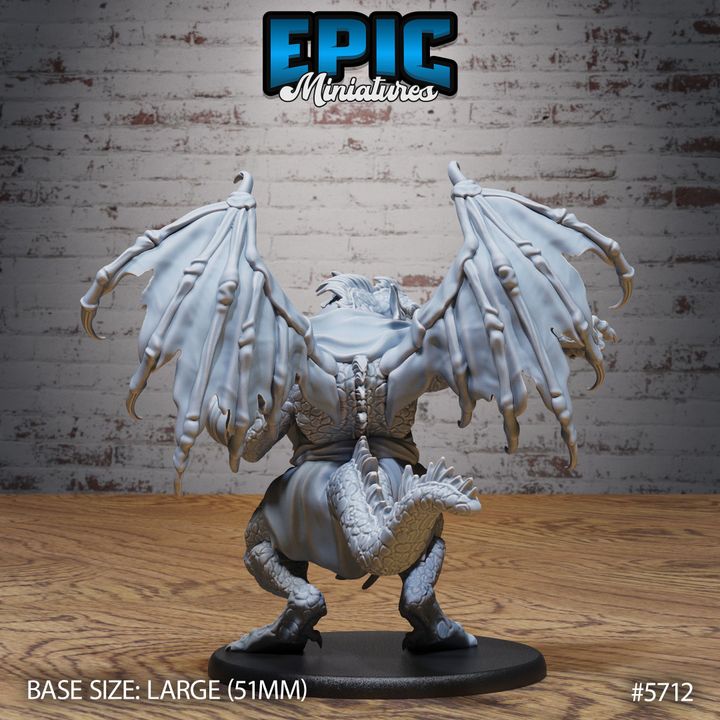 3D Printable Draconian Warrior Command / Dragon Humanoid / Dragonmen ...