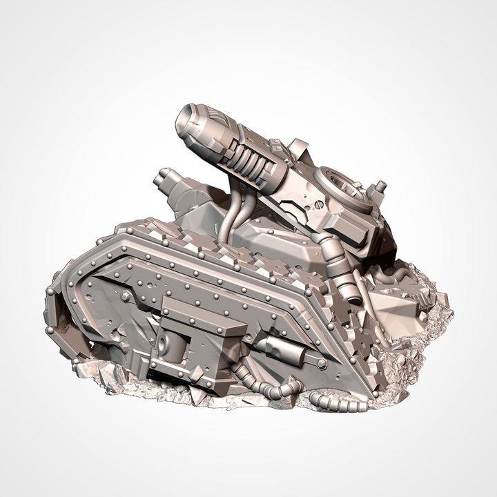 3D Printable DESTROYED TANKS by Txarli Factory