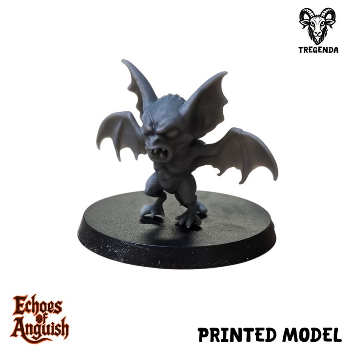 3D Printable Bat Demon by Tregenda