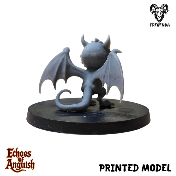 3D Printable Demon Hawk by Tregenda