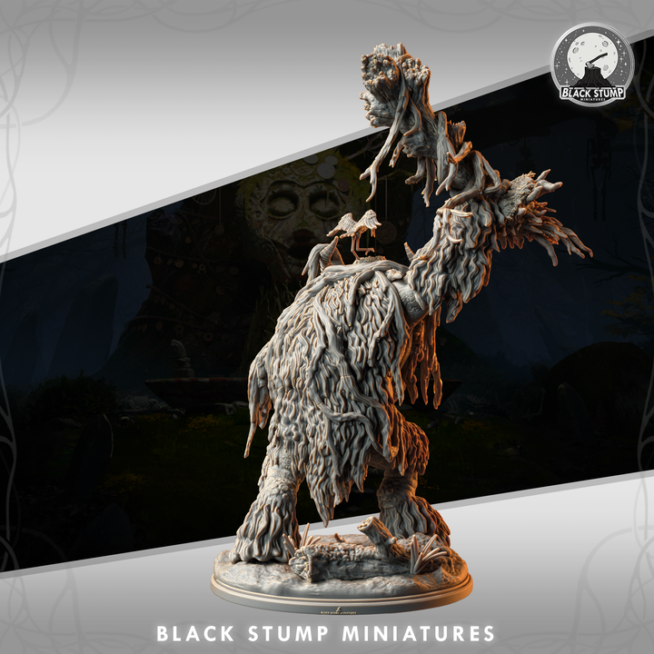 3D Printable Bog Giant Huge Monster + 5E + Shadowdark Stats included ...