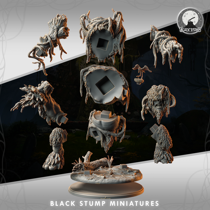 3D Printable Bog Giant Huge Monster + 5E + Shadowdark Stats included ...