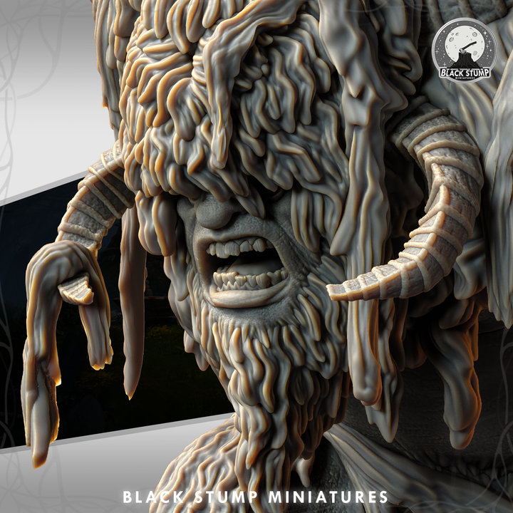 3D Printable Bog Giant Huge Monster + 5E + Shadowdark Stats included ...