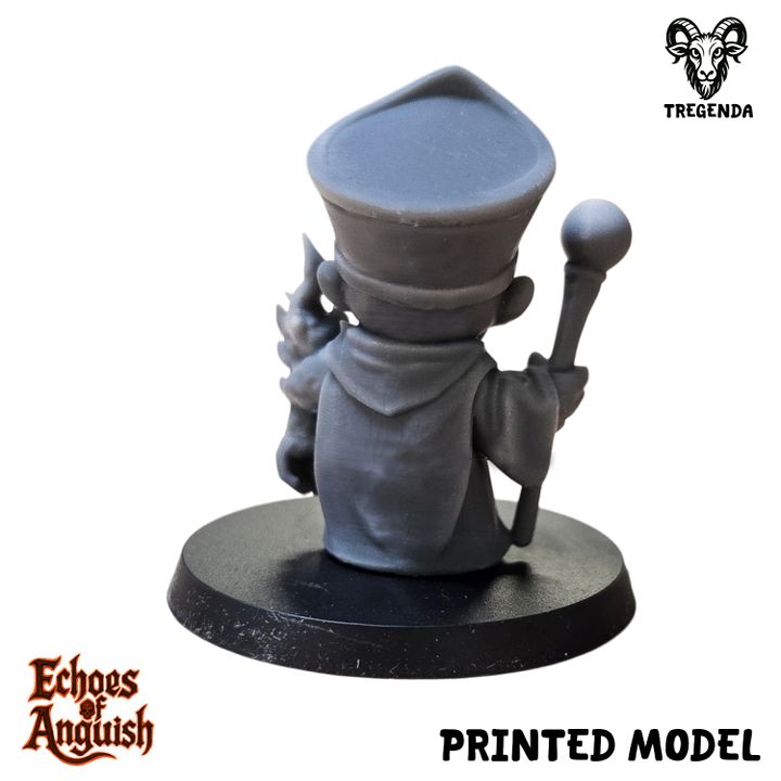 3D Printable Corrupted Priest by Tregenda