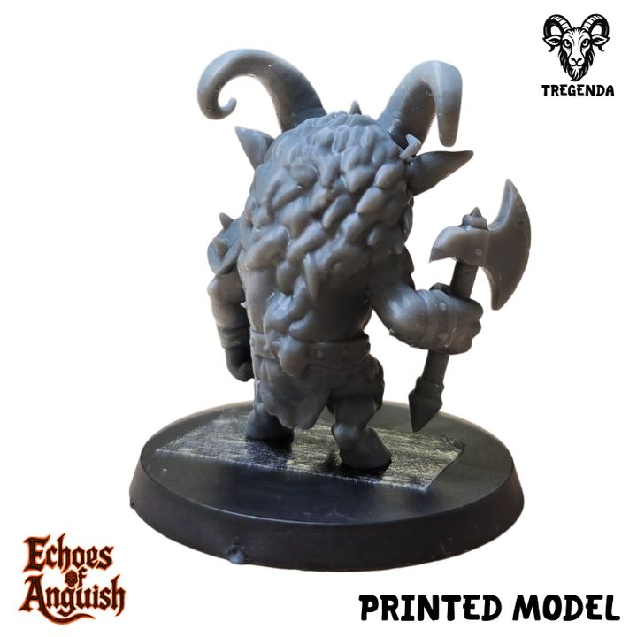 3D Printable GoatMan by Tregenda