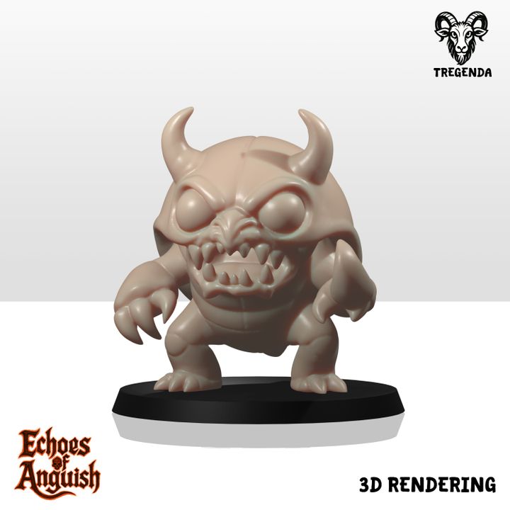 3D Printable Scarab Demon by Tregenda