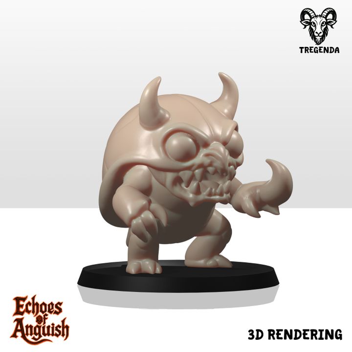 3D Printable Scarab Demon by Tregenda