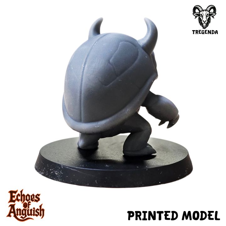 3D Printable Scarab Demon by Tregenda