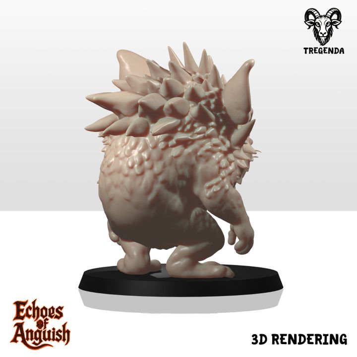 3D Printable Spike Fiend by Tregenda