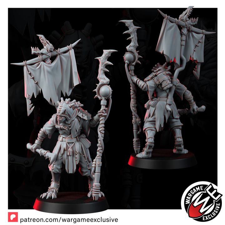 3D Printable GREATER GOOD KROOLL HERDER WITH SAND HOUND by Wargame ...