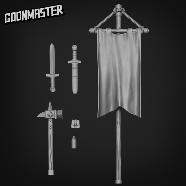 3D Printable Bits Box 58 by Goon Master