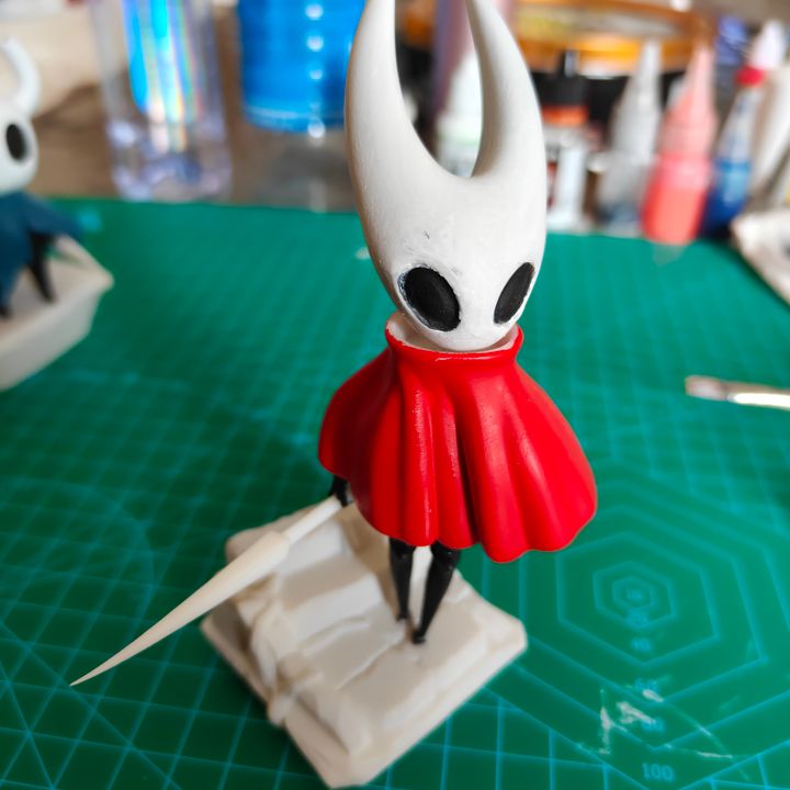 3D Printable Hollow Knight:Silk song Hornet Fanart model by 3D Gua
