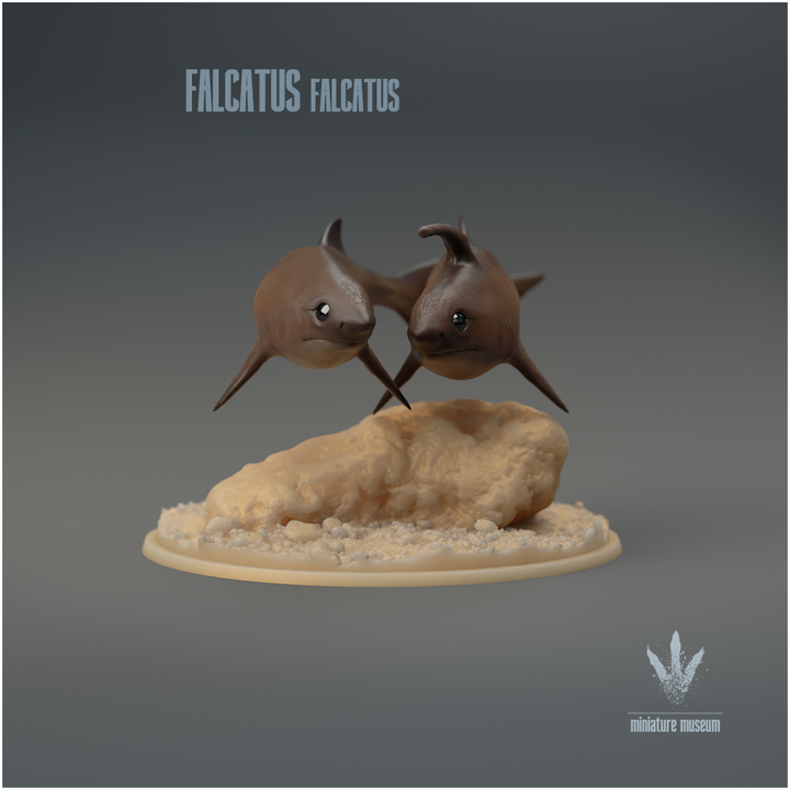 3D Printable Falcatus falcatus : Couple by Miniature Museum