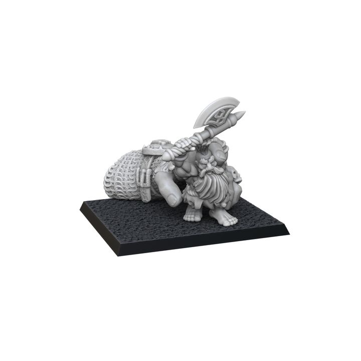 3D Printable Vowbound Berserker Diorama / unit filler by Brewedminis