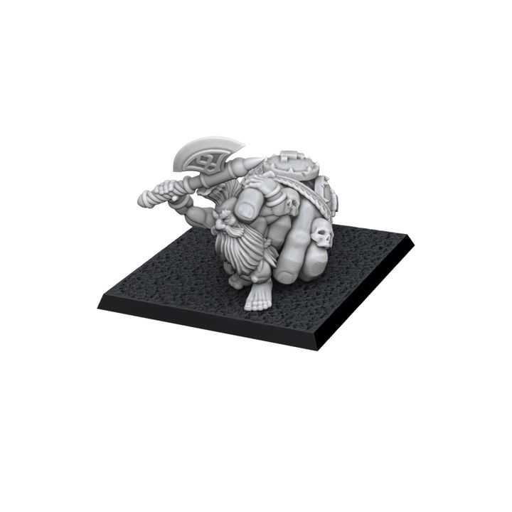 3D Printable Vowbound Berserker Diorama / unit filler by Brewedminis