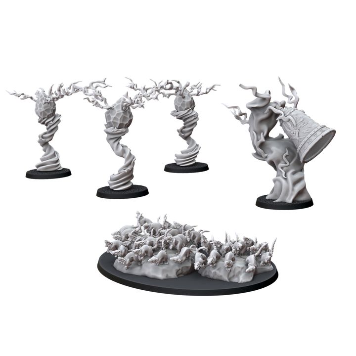 3D Printable Endless Spells: Chaotic Rats by Brewedminis