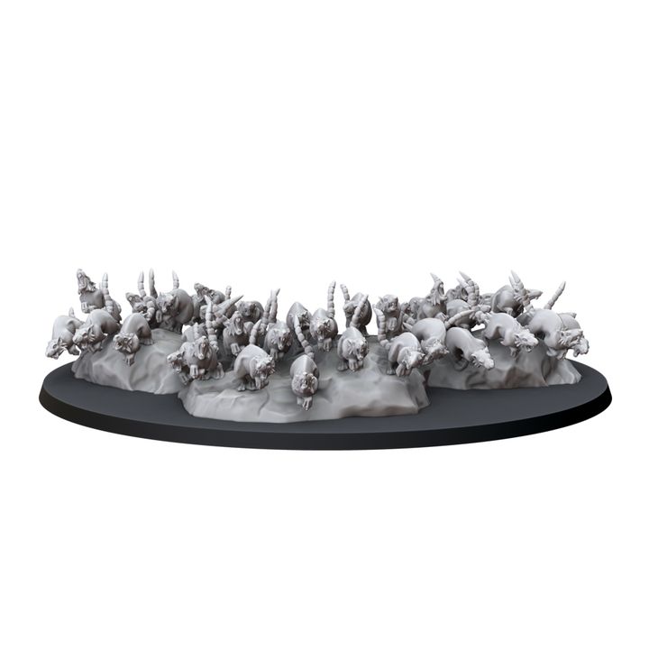 3D Printable Endless Spells: Chaotic Rats by Brewedminis