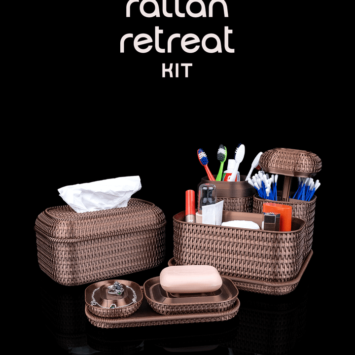 3D Printable Rattan Retreat Kit by Stlflix