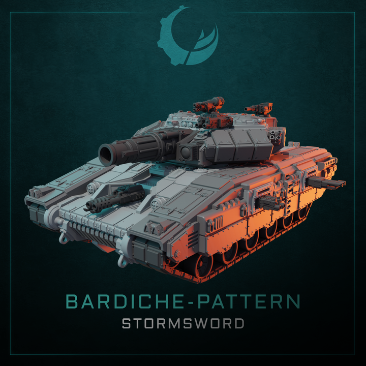 3D Printable Bardiche-Pattern Baneblade Upgrade Kit by Maelstrom ...