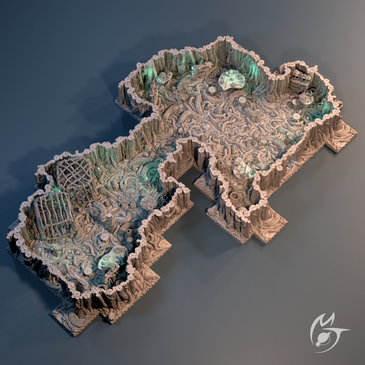 3D Printable The Thornhold Bundle - Druidic Dungeon by Making Tlon