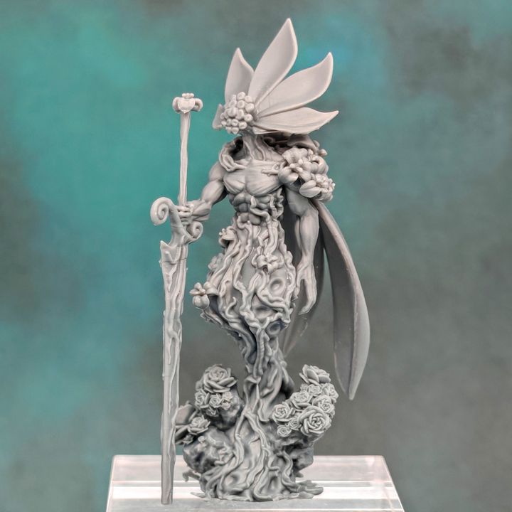 3D Printable Plantform Warrior - Uaindel, Transformed Knight (Pre ...