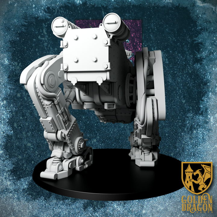 3D Printable Russian Empire - BS-44 "Tachanka" Armored Walker by Golden ...