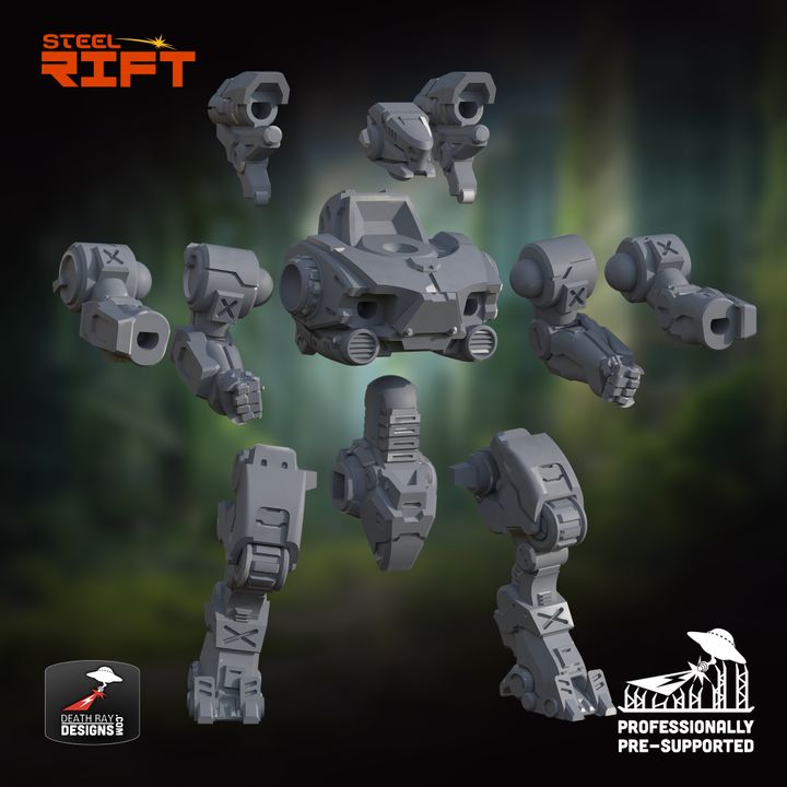 3D Printable Bulwark: Corporate Heavy by Death Ray Designs