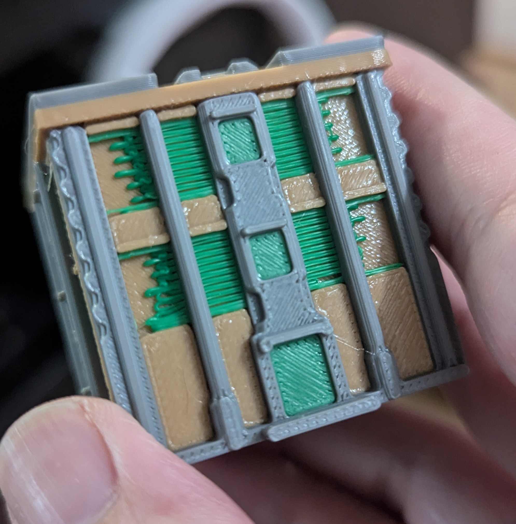 3D Printable BattleTerrain: Flat Pack 6mm Scale Sci-Fi Buildings by tinnut