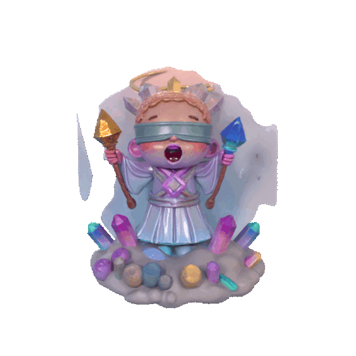 3D Printable Celestia the Blind Oracle by Jianxiong Dianna Liu