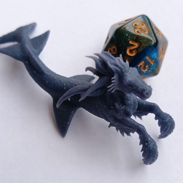 3D Printable Hippocampus by Armoured Up Minis