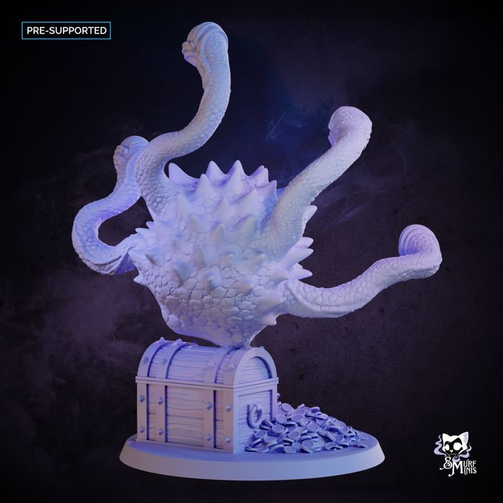 3D Printable Spectator with Treasur by Smurf Minis