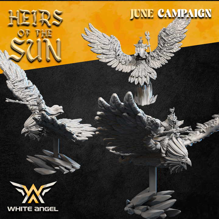 3D Printable ARCHMAGE FROST PHOENIX - HEIRS OF THE SUN (JUNE 2025 ...