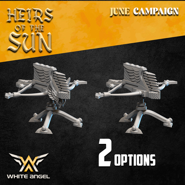 3D Printable CROSSBOW OF THE SUN - HEIRS OF THE SUN (JUNE 2025 CAMPAIGN ...