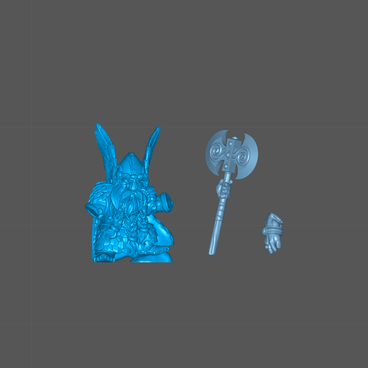 3D Printable Gunnar Duskwing by Durgin Paint Forge