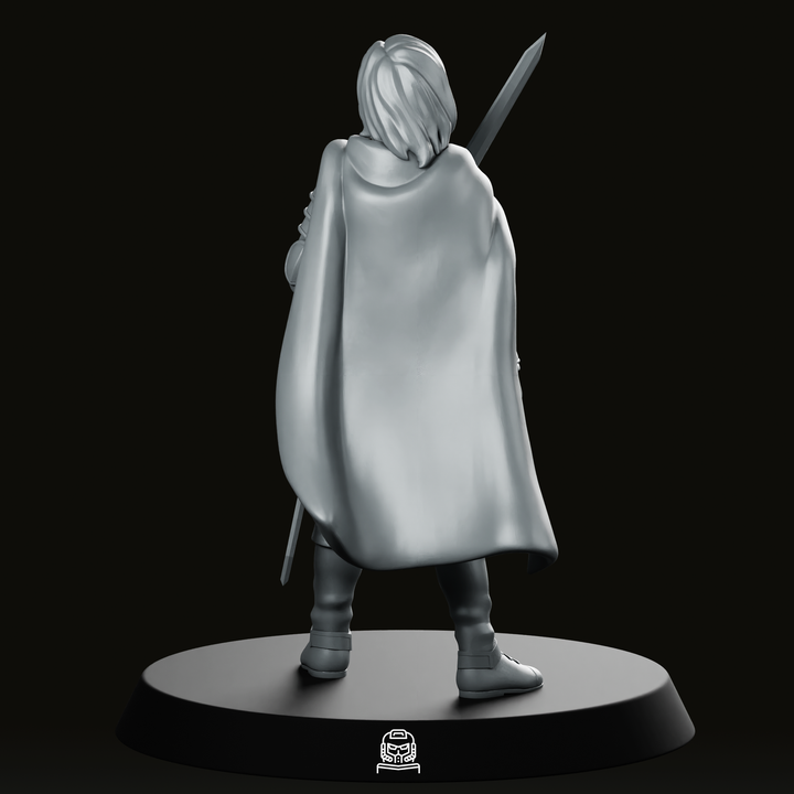 3D Printable Sarah The Fearless Female Warrior Miniature by ...