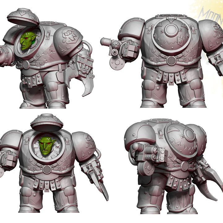 3D Printable Mega armor set by BADTUSK GAME