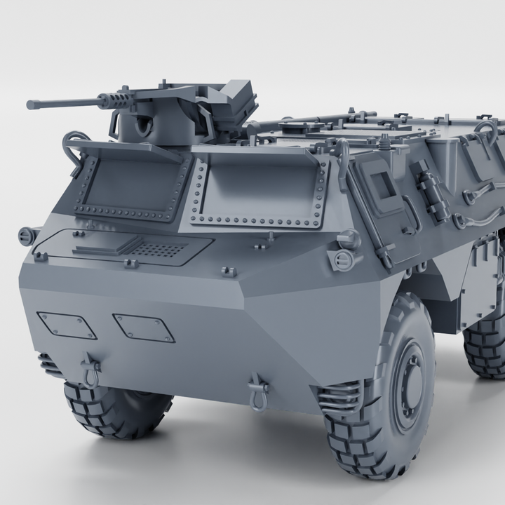 3D Printable VAB 4x4 (APC) (France, Cold war) (1:56 and 1:100 scale) by ...