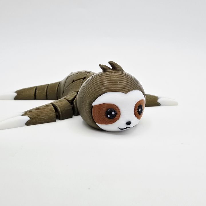 3D Printable Flexi Sloth by Fillifuu