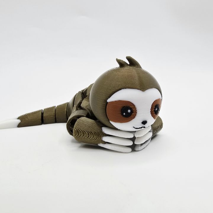 3D Printable Flexi Sloth by Fillifuu