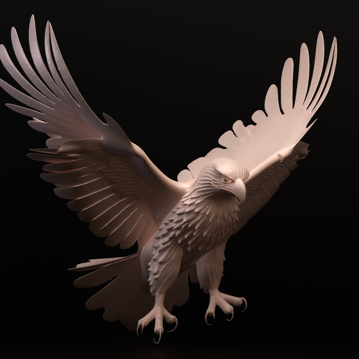 3D Printable Eagle by Tayyab