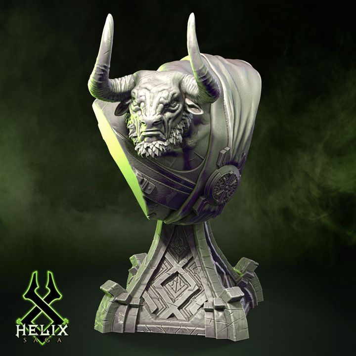 3D Printable Ajax The Azure Blaze - Holy Church of Iridescence 100 mm ...