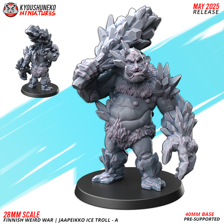 3D Printable Ice Troll - A | Finnish Weird War ww2 by Kyoushuneko ...