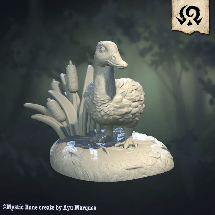3D Printable Duck by Mystic Rune