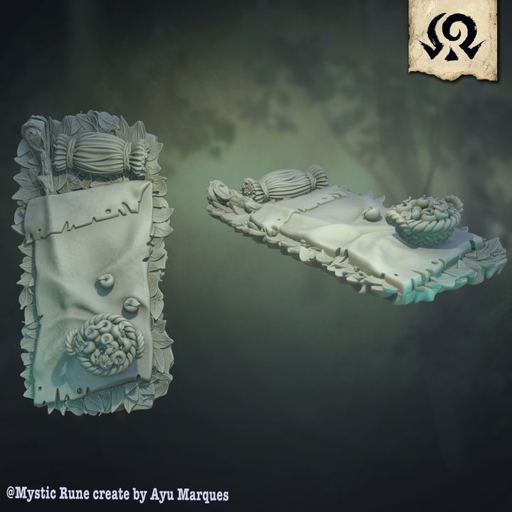 3D Printable RPG Camp - Pack 2 by Mystic Rune