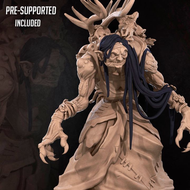 3D Printable Annis Hag by Bite the Bullet