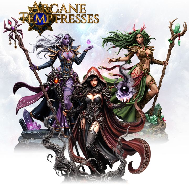 Arcane Temptresses: Spellbound Beauties of Fantasy Realms Campaign ...