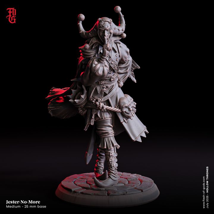3D Printable Jester-No-More by Flesh of Gods
