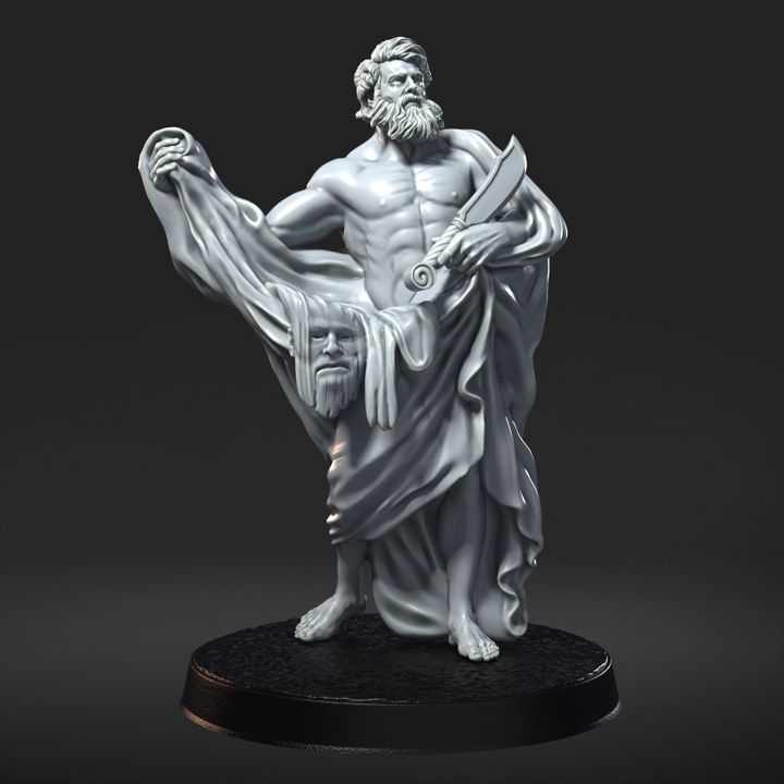 3D Printable PRE-SUPPORTED 12 Holy Apostles and Sacred Hierarchy - 32mm ...