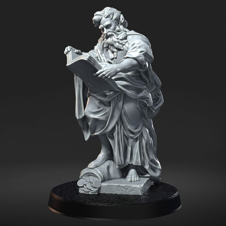 3D Printable PRE-SUPPORTED 12 Holy Apostles and Sacred Hierarchy - 32mm ...