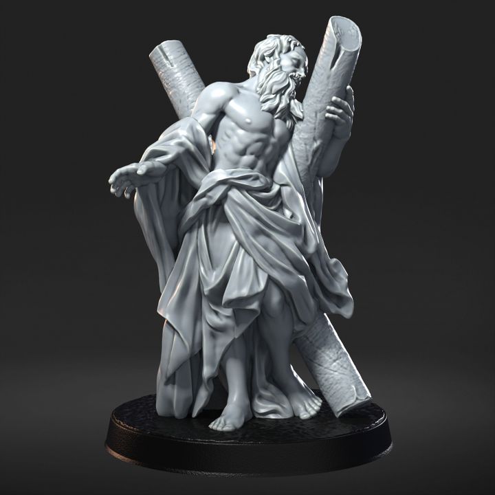 3D Printable PRE-SUPPORTED 12 Holy Apostles and Sacred Hierarchy - 32mm ...